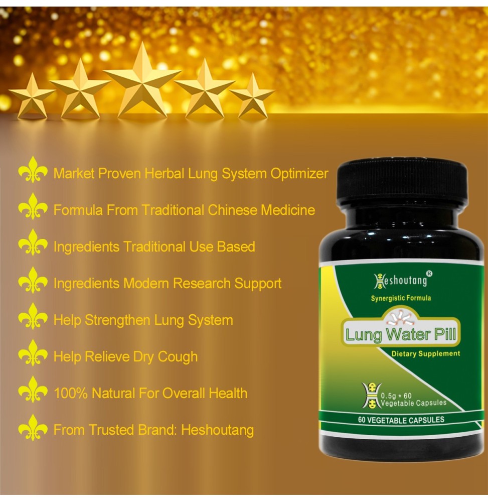 Lung Water Pill|Market Proven Lung Health Optimizer