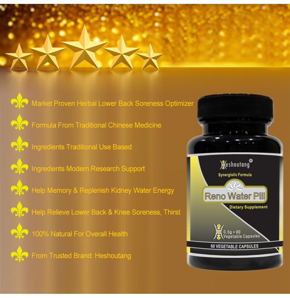 Reno Water Pill|Market Proven Lower Back & Knees Soreness Optimizer